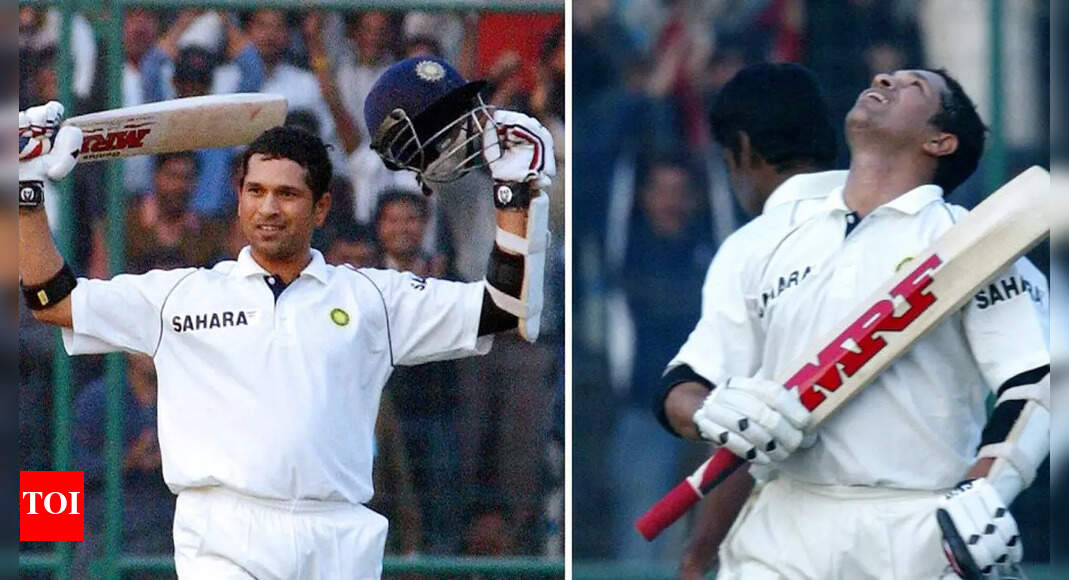 On this day, Sachin Tendulkar broke Sunil Gavaskar's long-standing Test ...