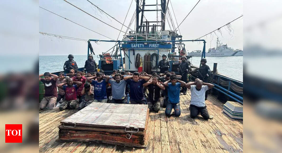 Coast Guard's Bold Move: 78 Bangladeshi Fishermen Detained for Illegal ...