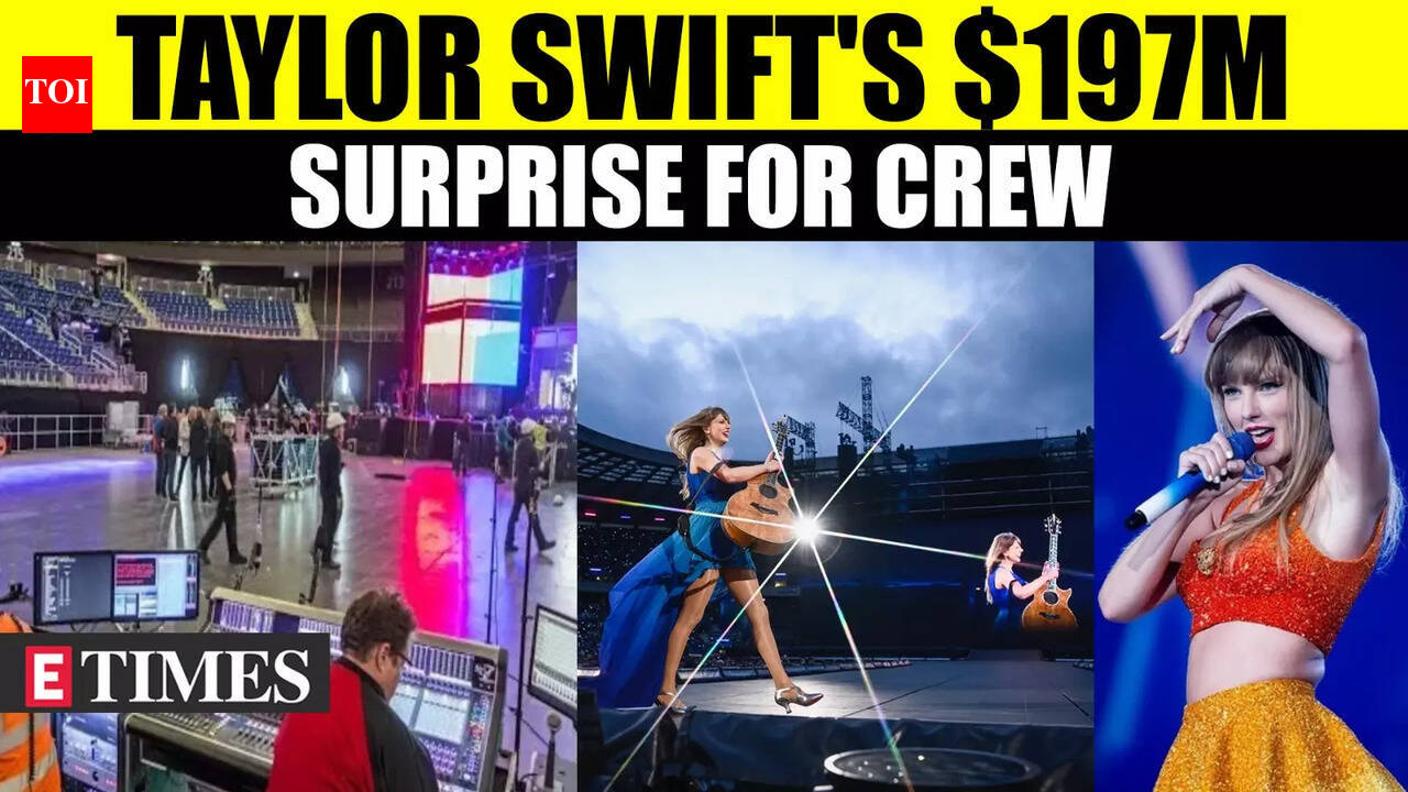 Why Taylor Swift Shocked Her Crew With A Massive $197 Million Reward ...