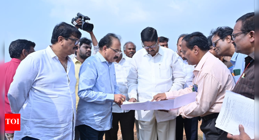 Somasila high level canal works to be completed by 2026 March: Andhra ...