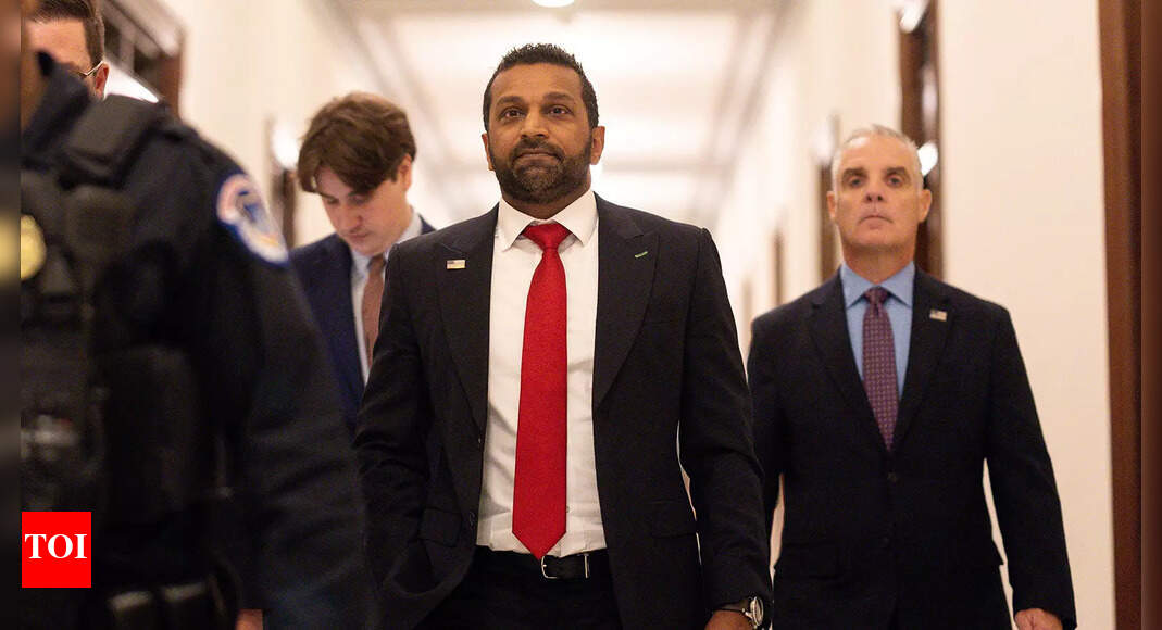 Can Kash Patel clean up the US deep state? - The Times of India