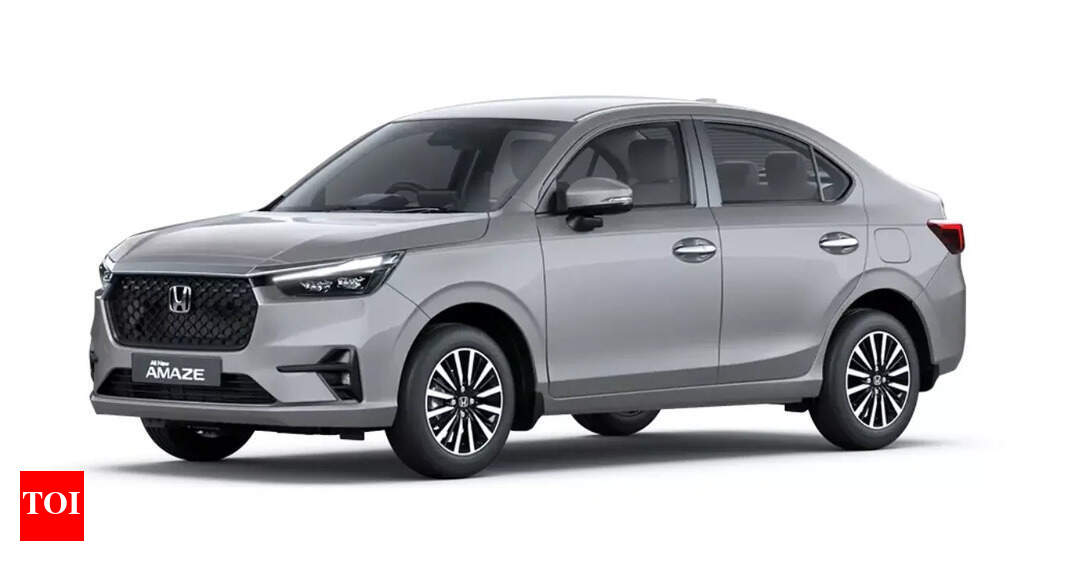 New Honda Amaze gets CNG option but there's a catch: Details - Times of ...