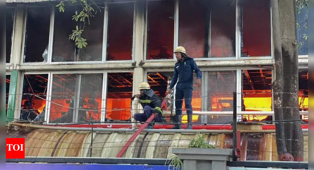 Massive Fire Devastates Gopal Snacks Factory in Rajkot's Metoda GIDC ...