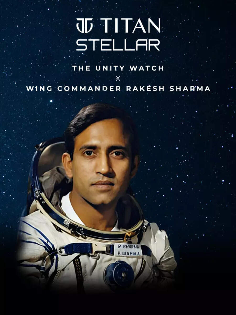 How Rakesh Sharma’s journey inspired Titan to create a watch like no ...