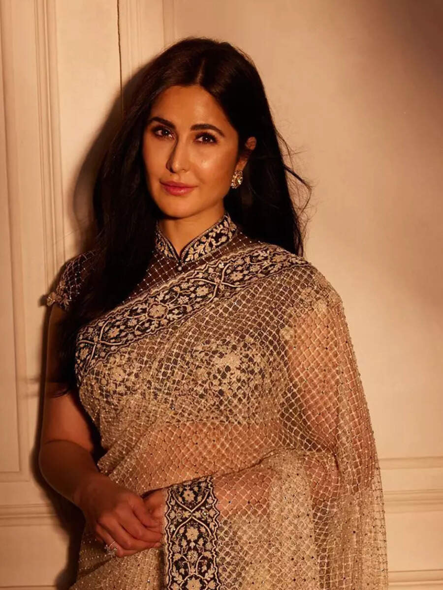 Katrina Kaif showcases her enduring elegance in sarees yet again | Times of India