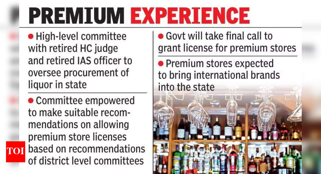 Premium liquor stores to come up in 12 major AP cities | Vijayawada ...