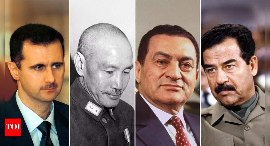 Here is what happens when dictators fall - Times of India