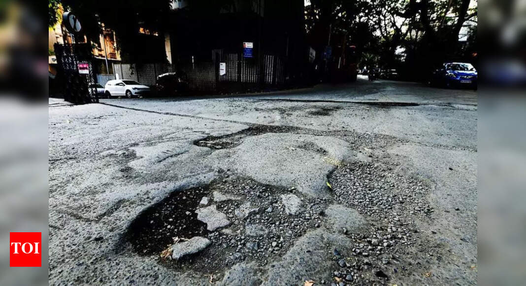 As cement concrete roads crumble across city, Shelar demands quality ...