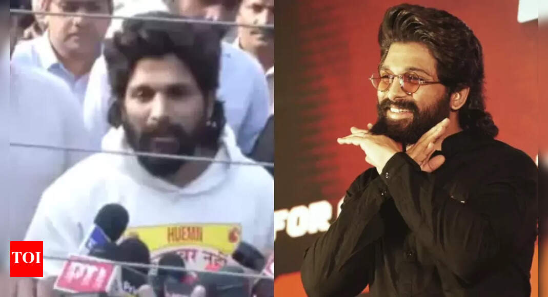Allu Arjun clarifies his stance on the stampede tragedy, says there was ...