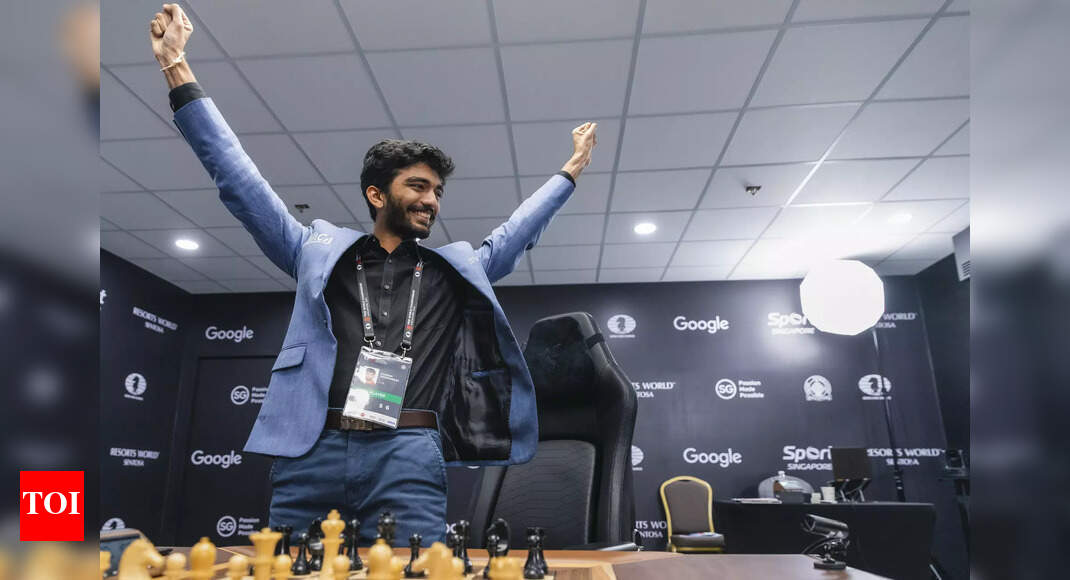 World Chess Champion D Gukesh gets a 'message' from Elon Musk - Times ...