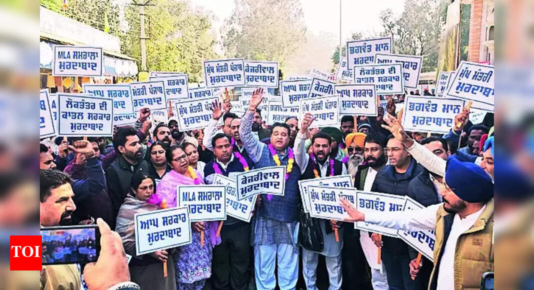 Cong, Sad, Bjp Unite Against Aap Over Cancelled Nominations | Ludhiana ...