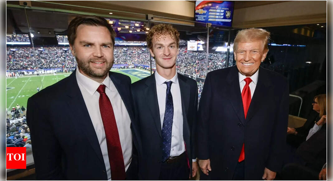 Daniel Penny joins Trump and Vance at Army-Navy game as 'hero' days ...