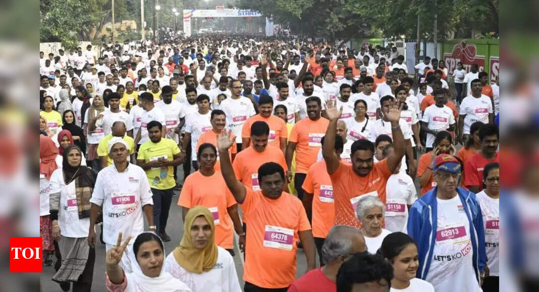Over 21,000 participate in Coimbatore Marathon | Coimbatore News ...