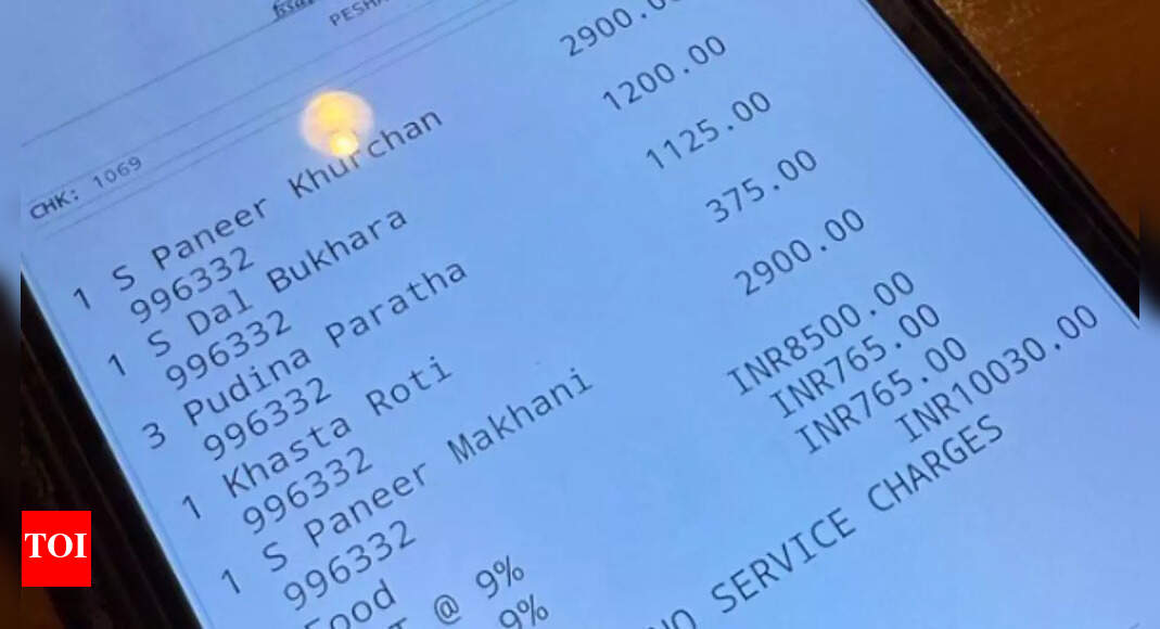 Paneer makhani for Rs 3,000? Indian YouTuber's expensive restaurant ...