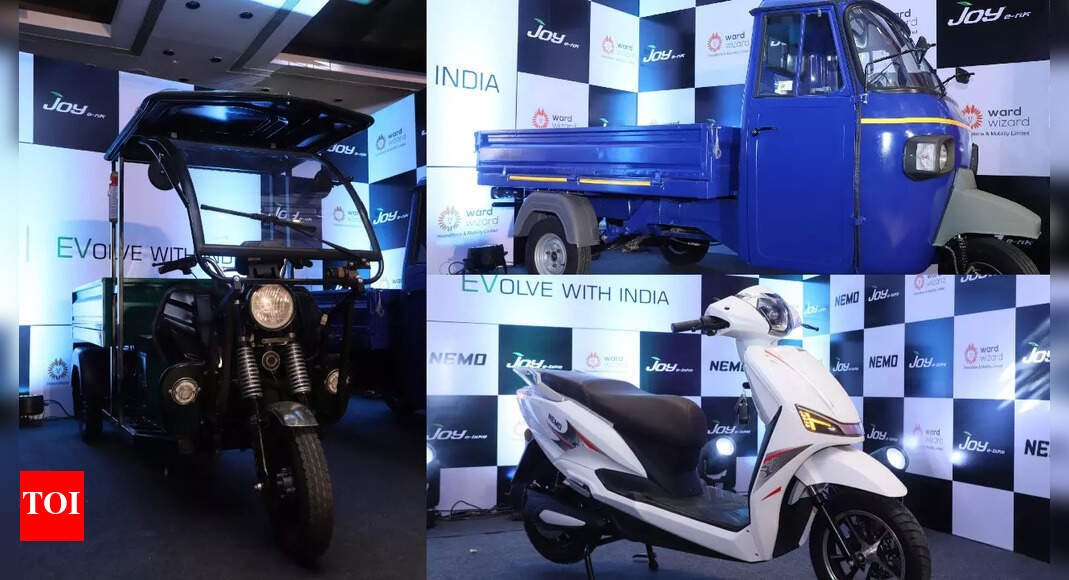 Wardwizard launches passenger and cargo e-three-wheelers, prices start ...