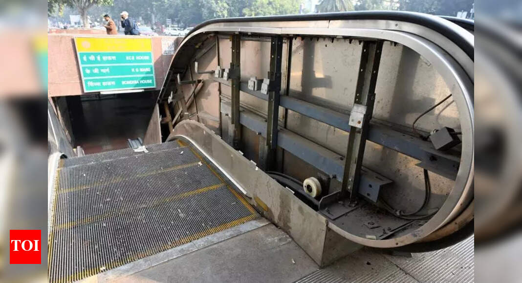 Step In Wrong Direction, Escalators Lie In Disrepair In Heart Of ...