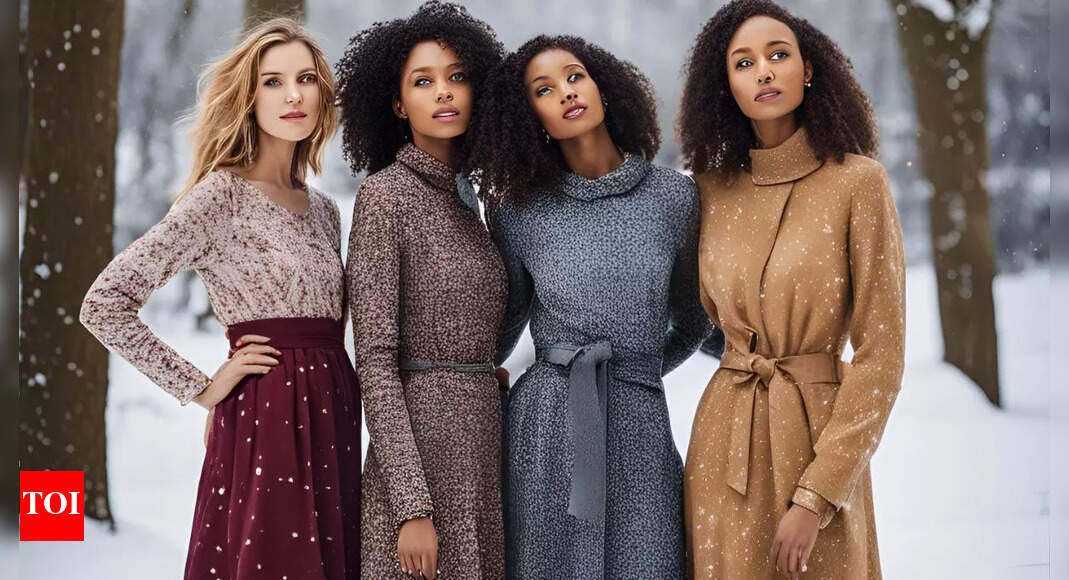 Winter Dresses For Women That Are Perfect For All Your Winter Outings ...