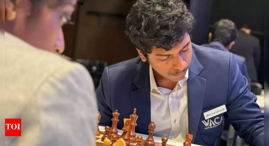 Double gold for Grandmaster Pranav Venkatesh at youth World ...