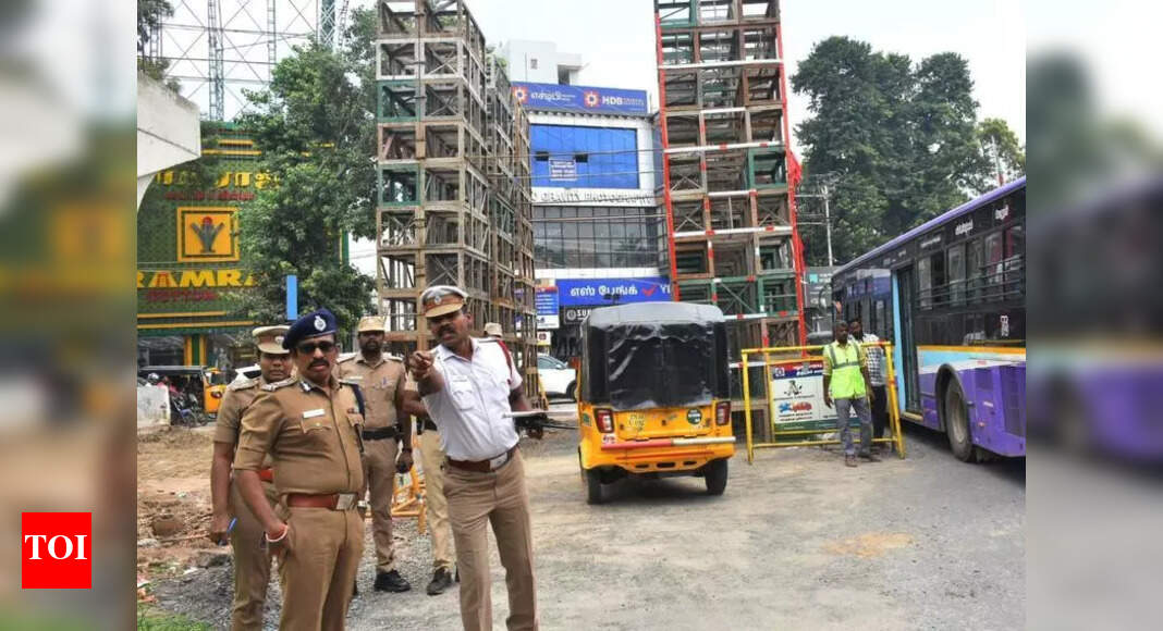 City traffic police collaborate with highways to ease traffic | Madurai ...