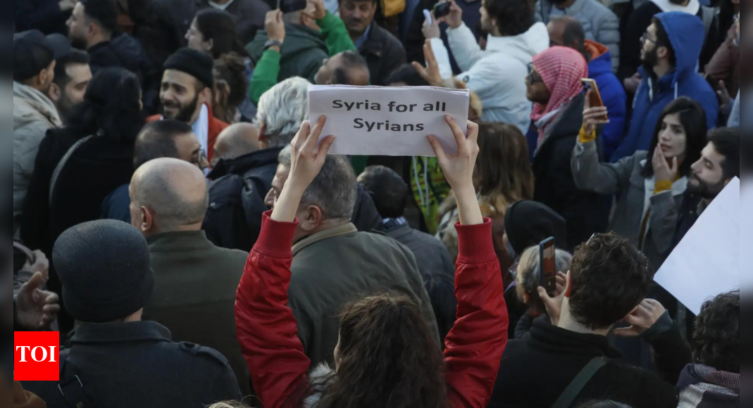'Want democracy, not religious state': Hundreds rally in Syria for ...