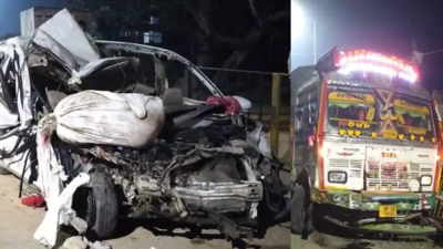 Bareilly Accident: 6 die, 2 critical after car swerving to avoid stray ...