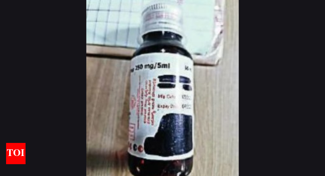 Paracetamol bottles with ‘blacked out’ labels given to kids at ...