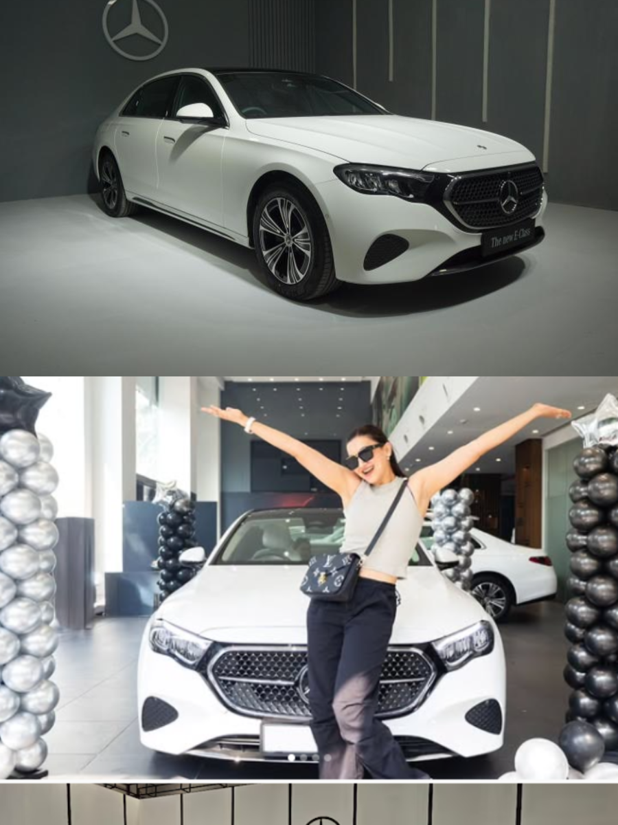 Actress Gauhar Khan Adds New Mercedes-Benz E-Class Sedan To Her Garage ...