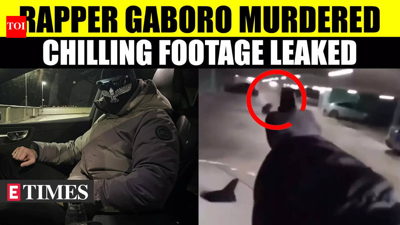 Swedish Masked Rapper Gaboro Shot Down; Final Moments Caught On Camera ...
