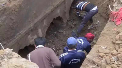 Excavation team unearths old stepwell in UP's Sambhal | Lucknow News ...