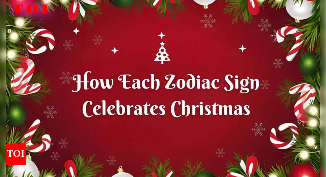 How each zodiac sign celebrates Christmas - Times of India