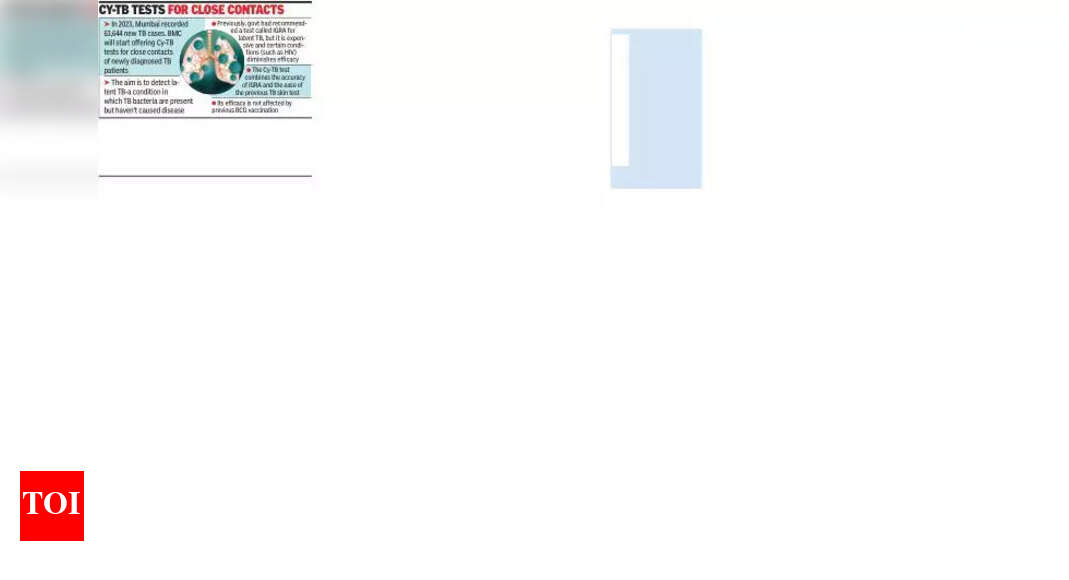 City combats TB with new testing and vax programme | Mumbai News ...