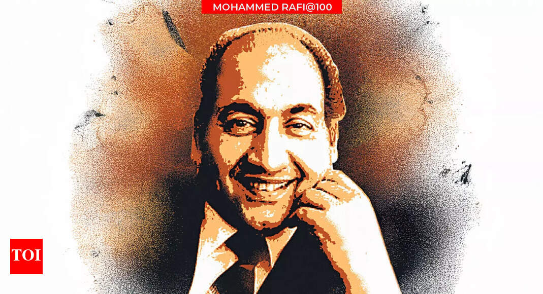 Mohammed Rafi at 100: From a barber shop to India’s heart - Times of India