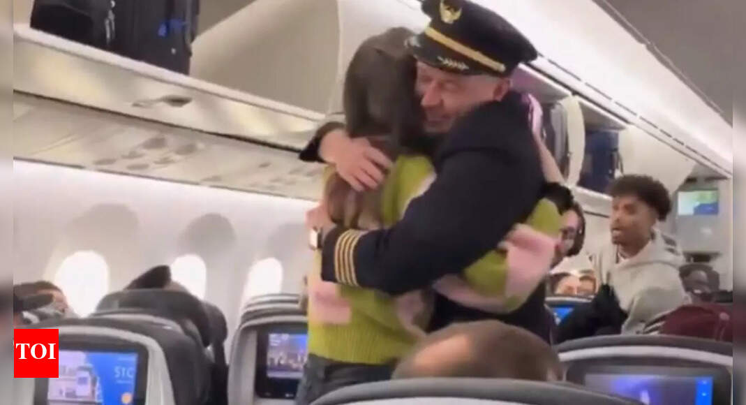 Pilot reunites with the strange woman who saved his life 8 years ago ...