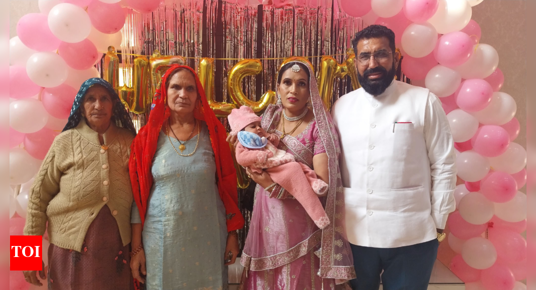 Amid rising infanticide, Bangar man sets example by celebrating birth ...