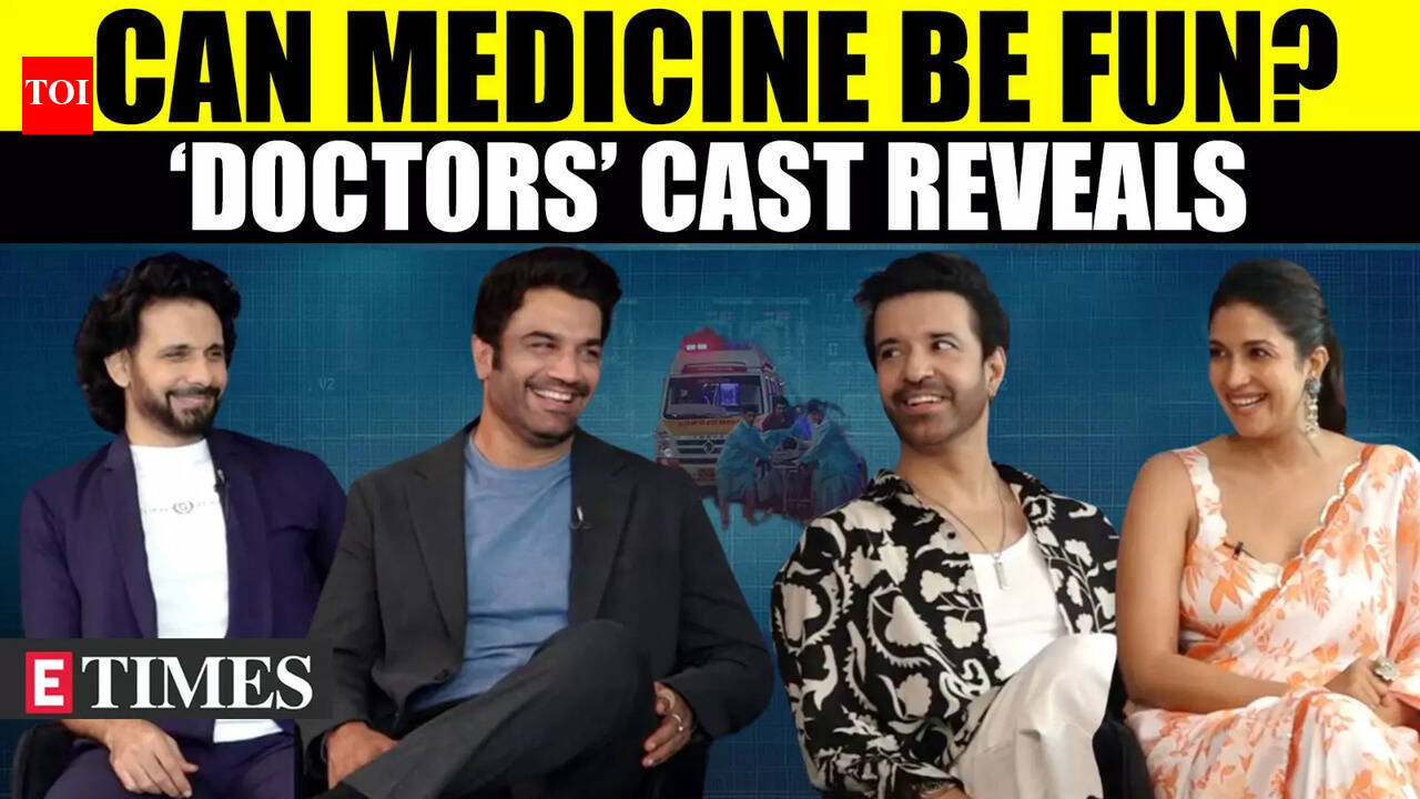 Laughter & Scrubs: The 'Doctors' Cast Sharad Kelkar, Harleen Sethi ...