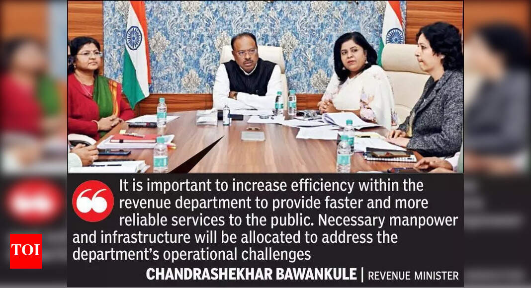 Speed up revenue collection to meet target before March 31, Chandrashekhar Bawankule tells ...