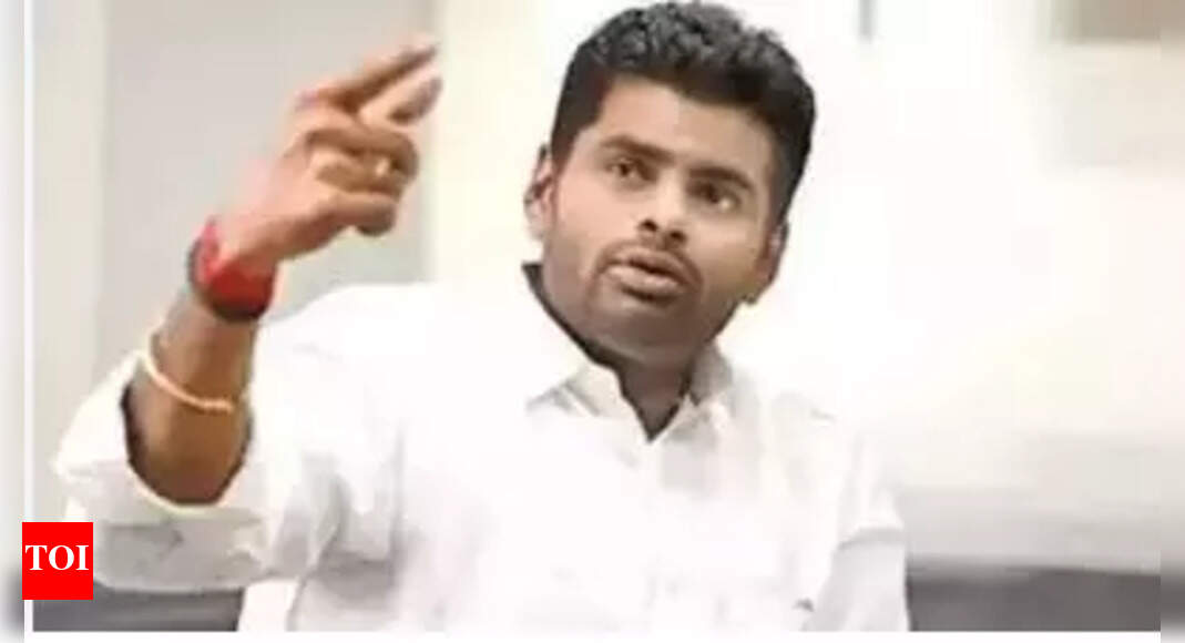 Senthilbalaji my relative, says TN BJP chief Annamalai | Chennai News - Times of India