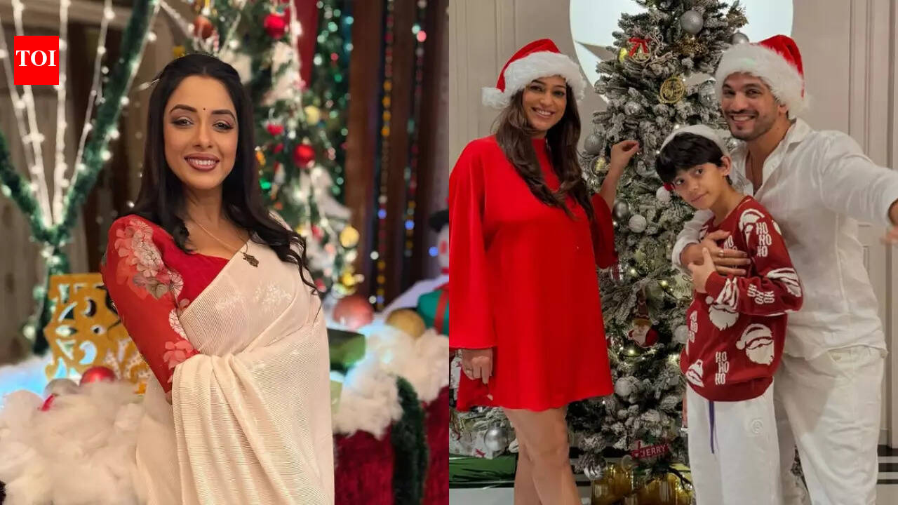 Christmas 2024: From Rupali Ganguly to Arjun Bijlani-Neha Swami; celebs ...