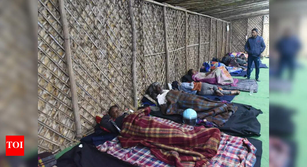 Shelters for the homeless running at full capacity | Noida News - Times ...