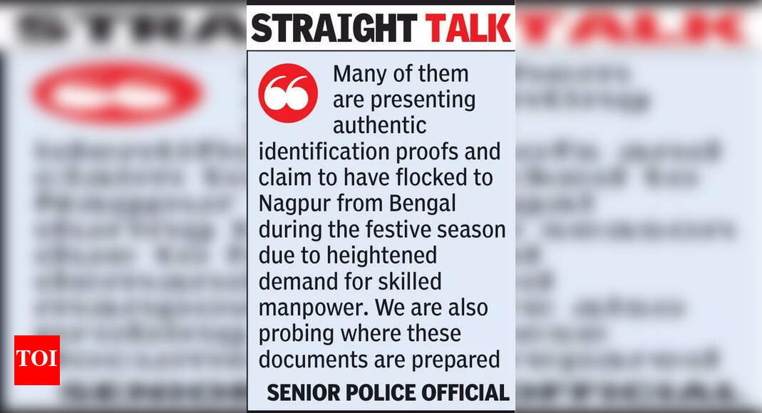 Joint ATS-police op targets illegal Bangladeshi immigrants in Nagpur ...