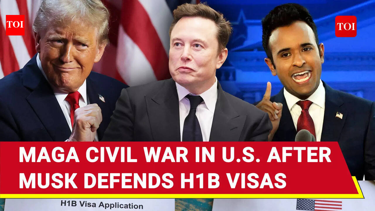 Musk Vs MAGA War: Trump Camp In Bitter Fight Over Immigration, Foreign ...