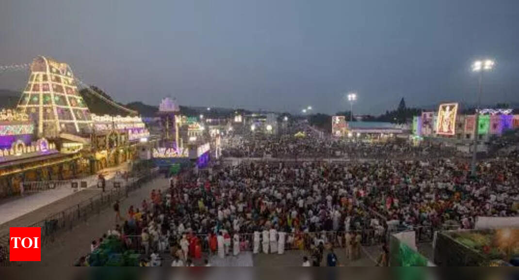 AI to help reduce waiting time for darshan at Tirumala | Vijayawada ...