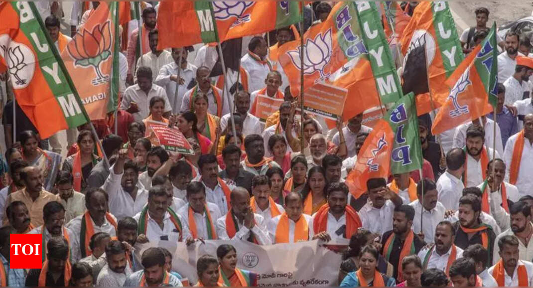 BJP slams Cong of double standards in honouring leaders | Hyderabad ...