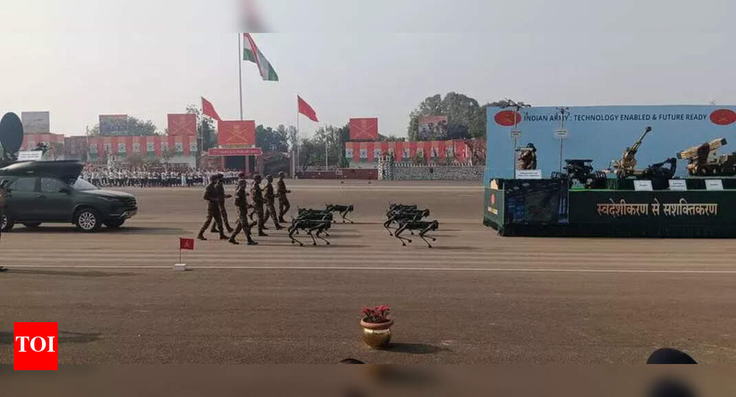 Showcasing the future: Army Day parade in Pune to feature advanced tech ...
