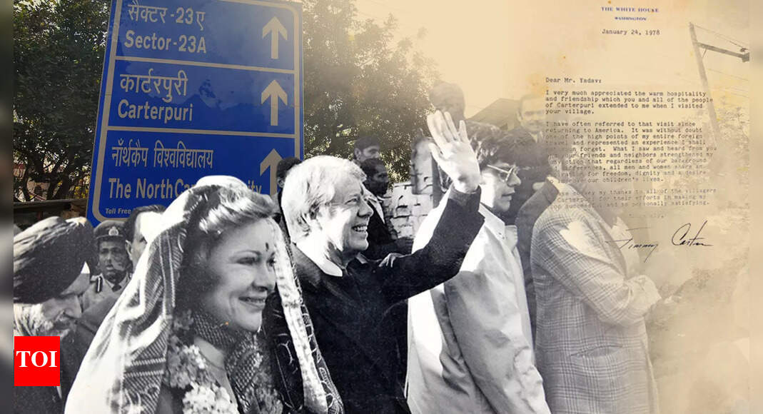 How a Gurgaon village got former US President Jimmy Carter’s name - The ...