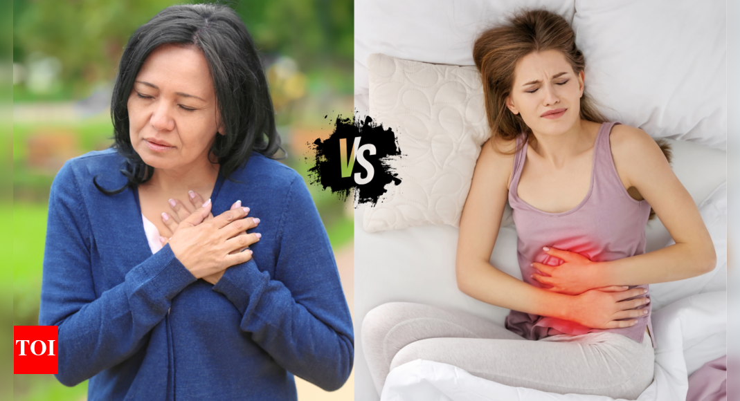 Heart Pain vs Gas Pain: How can one differentiate between heart pain and gas pain | - Times of India