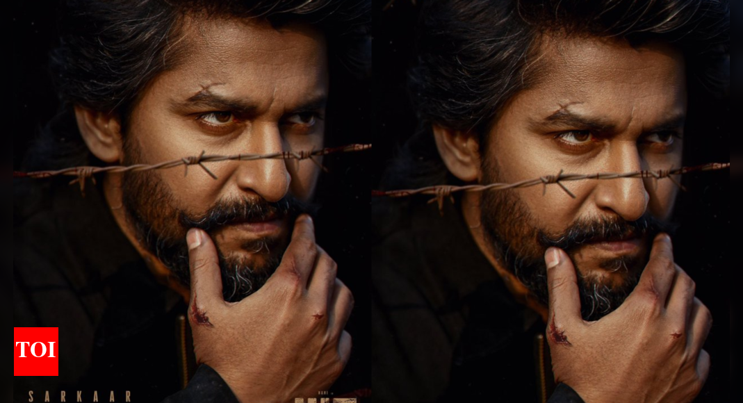'HIT: The 3rd Case' makers share new poster of Nani with a fierce look ...