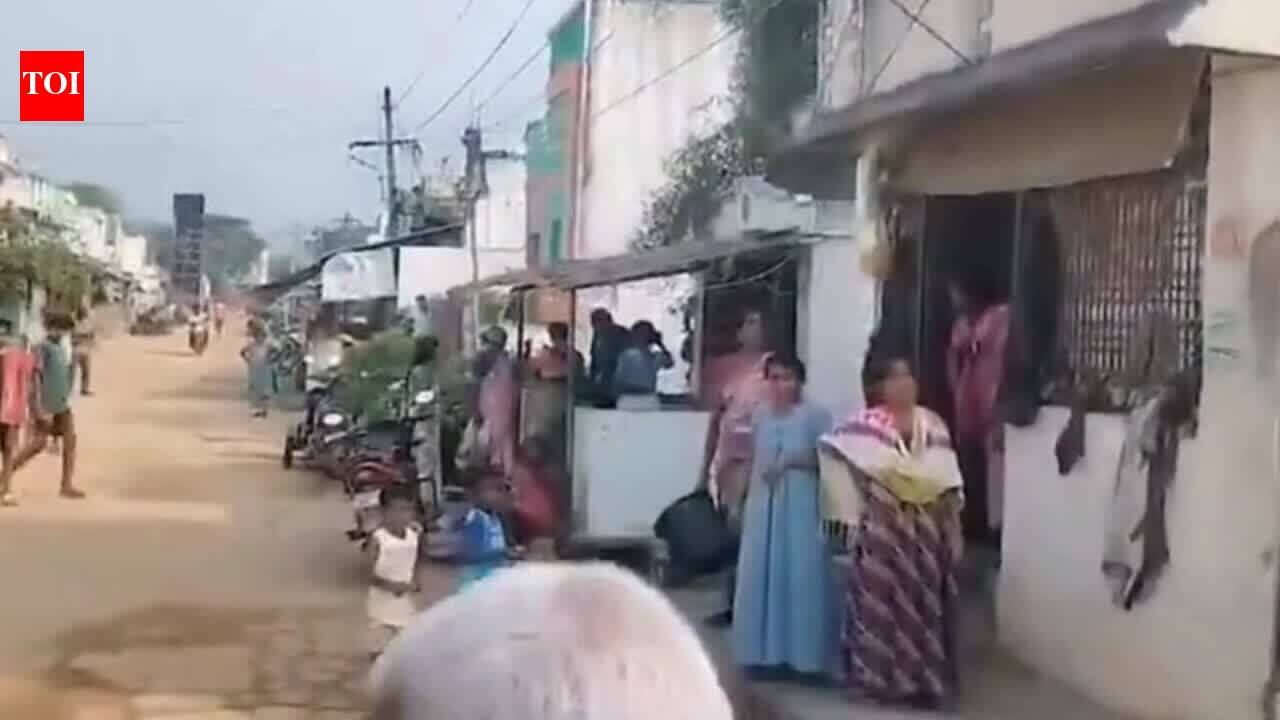 Drunk man climbs electric pole, lies on electric wires