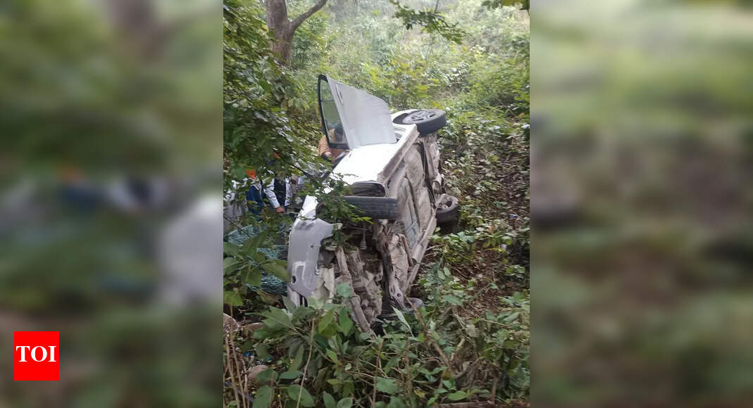 5 injured as car rolls down hill in Morni | Chandigarh News - Times of ...