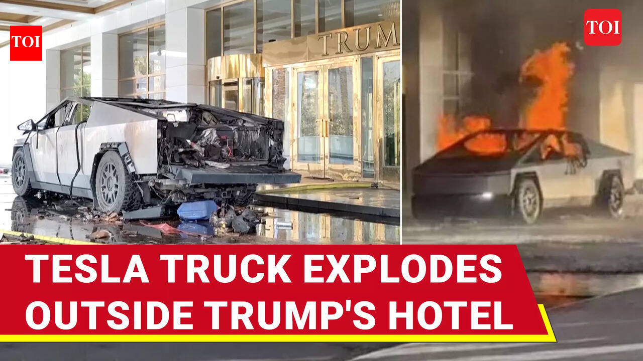 Bomb-Laden Tesla Truck Used To Target Trump? Musk Mocks Terrorist For ...